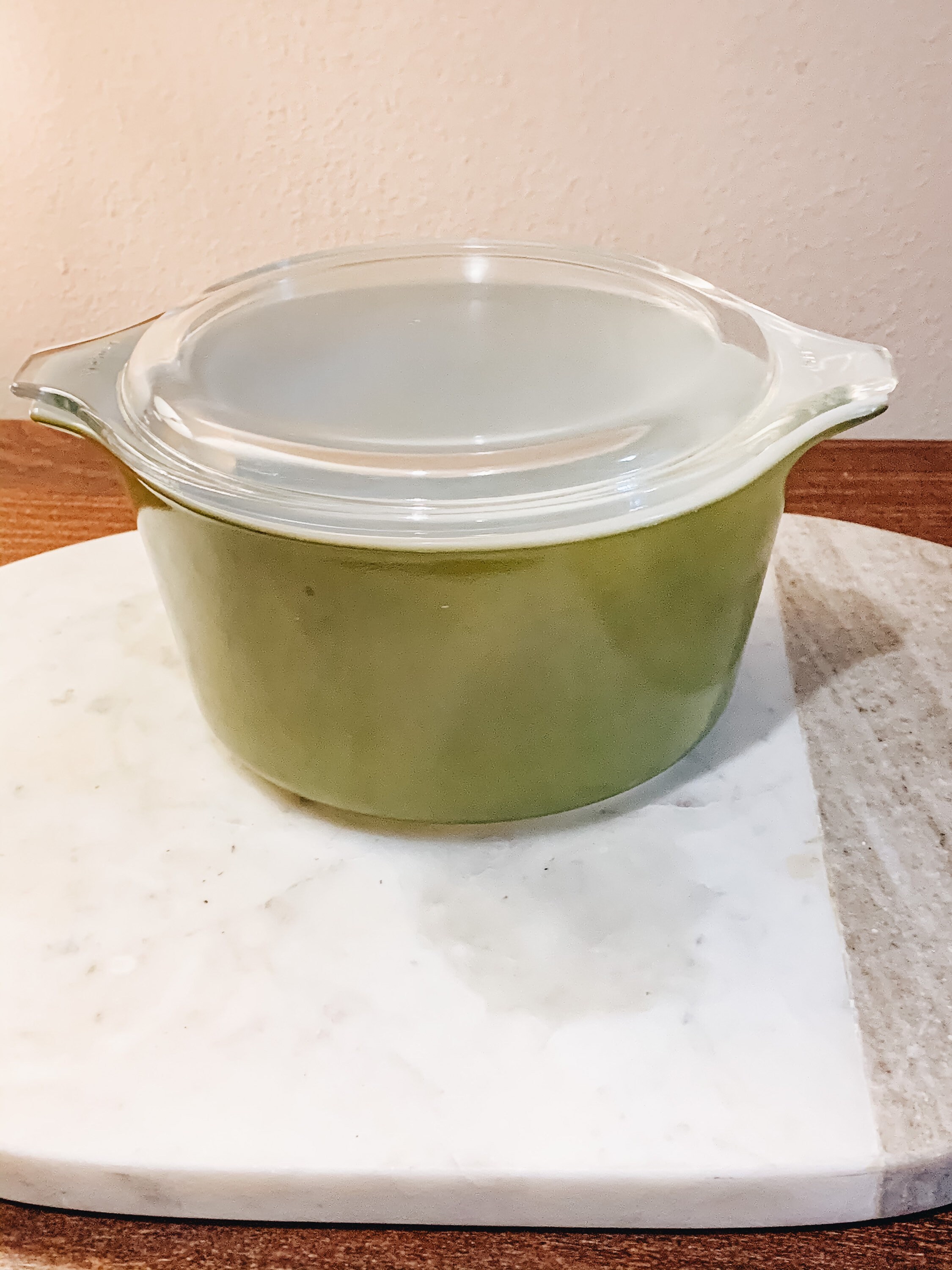 Vintage Olive Green Pyrex 473 1 Quart Casserole Dish With Lid - Etsy