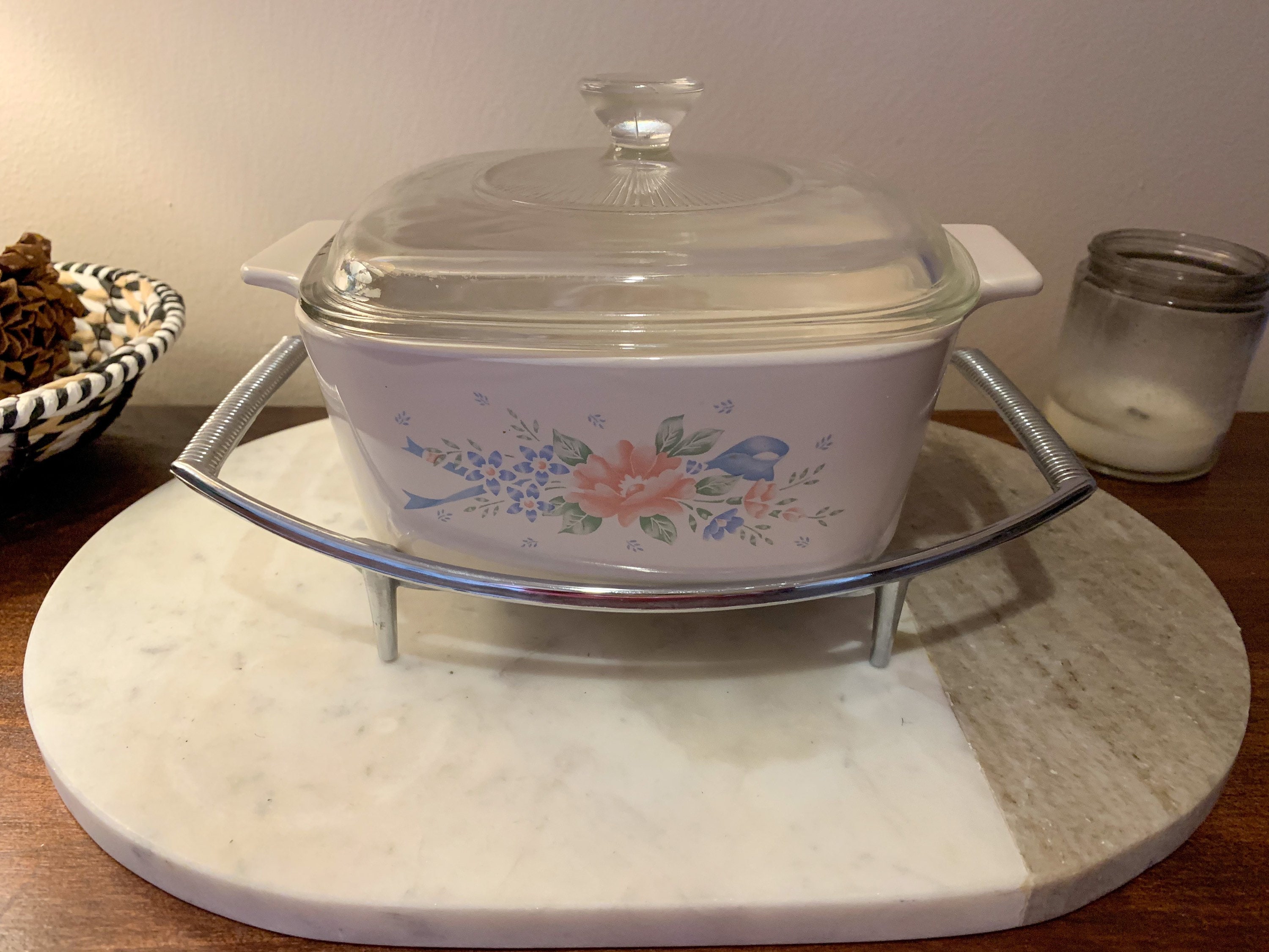 Vintage Corning Ware Symphony Baking Dish 1.5 Liter A-1.5-B Pyrex ...