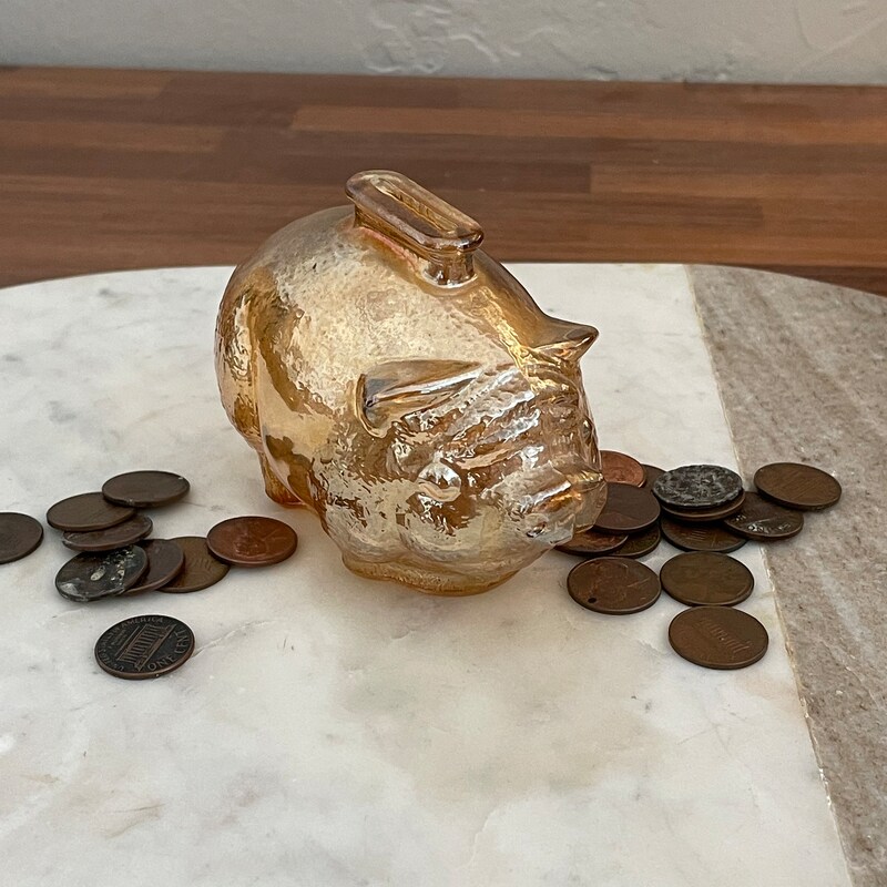 Vintage Piggy Bank - Etsy
