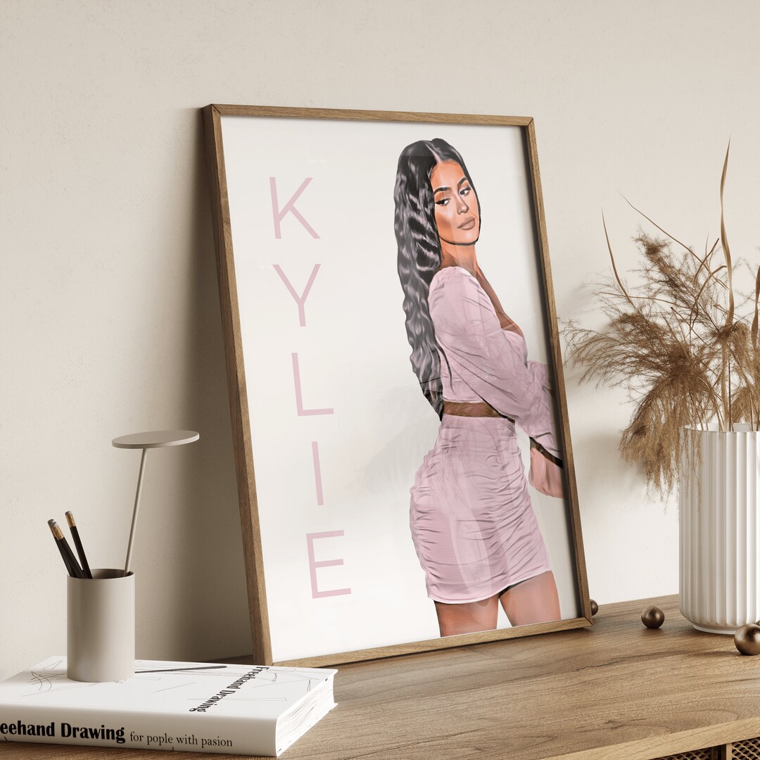 Kylie Jenner Print Kyle Jenner Poster Kylie Jenner Accessories Kylie ...