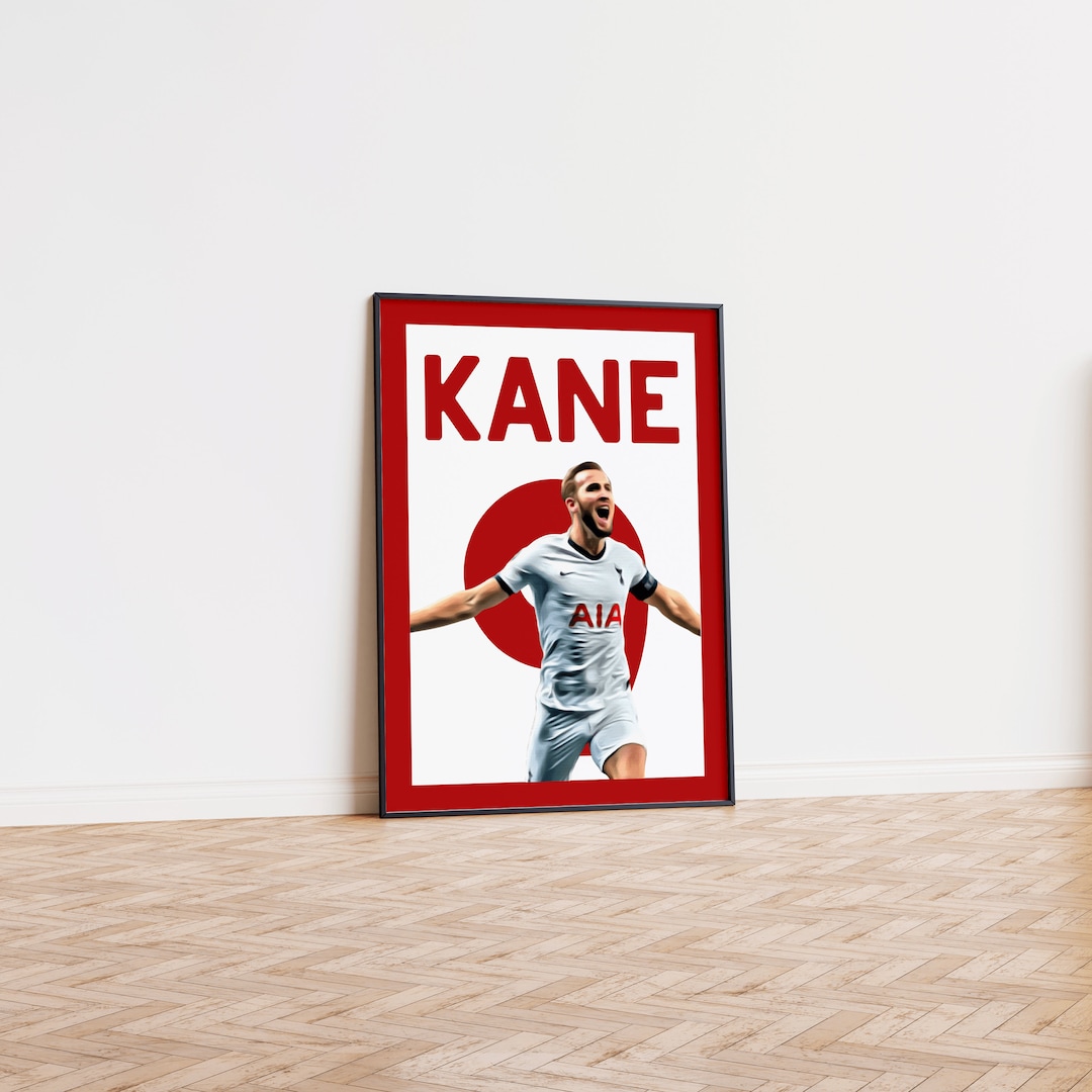Harry Kane Poster Print England Football Team Poster Print Euros 2021 ...