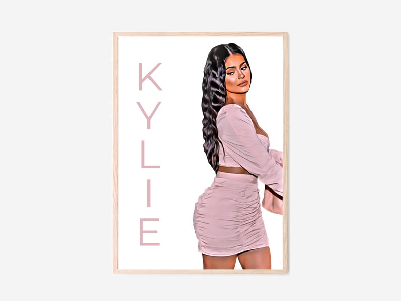 Kylie Jenner Print Kyle Jenner Poster Kylie Jenner - Etsy UK