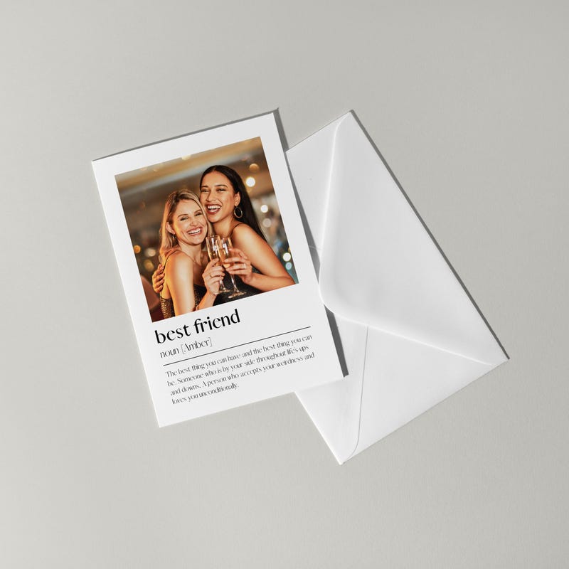 Best Friend Card - Etsy