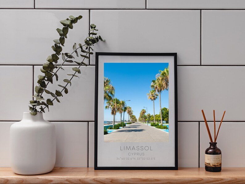 Limassol Print City Print Cyprus Print City Prints - Etsy UK