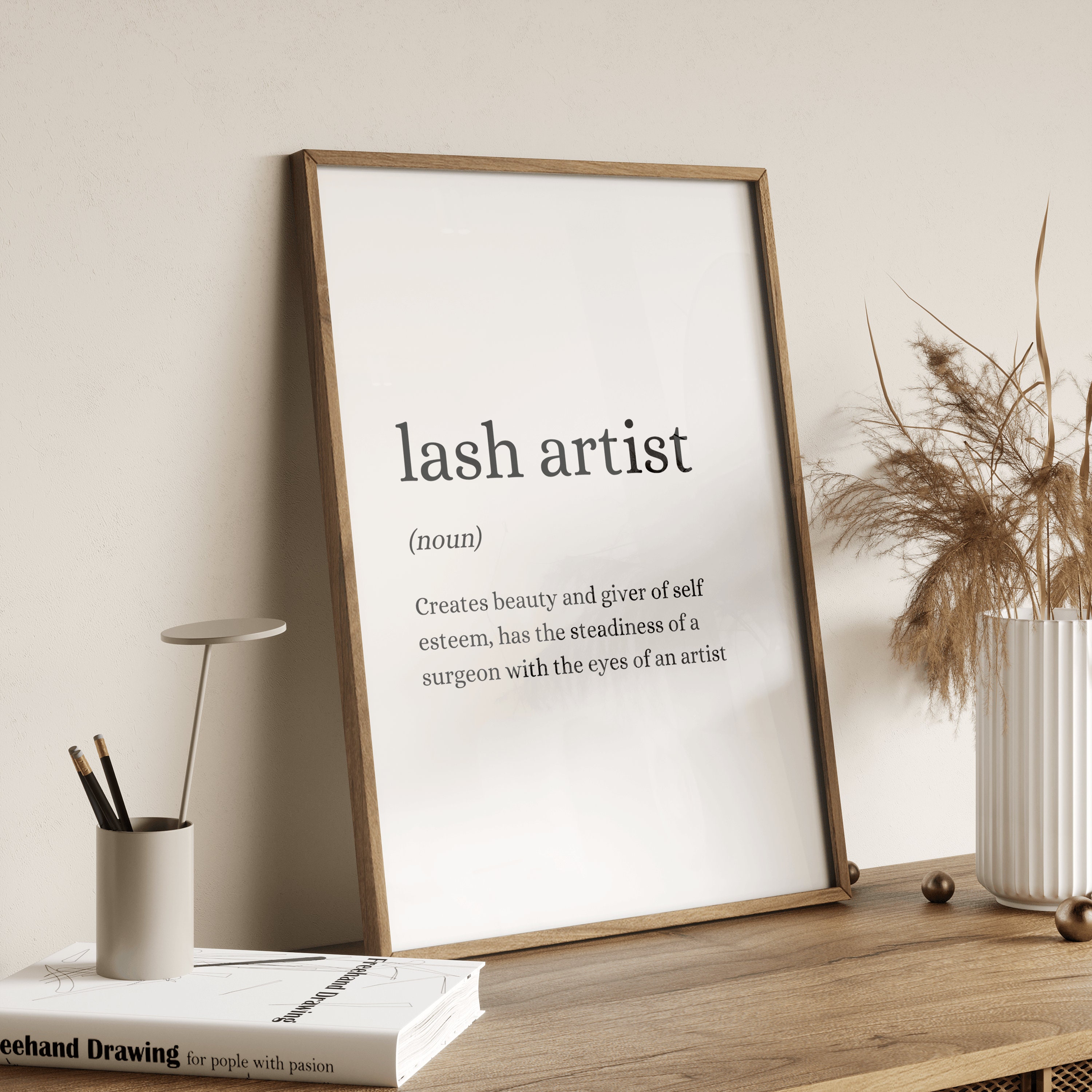 Lash Artist Definition Lash Technician Gift Salon - Etsy UK