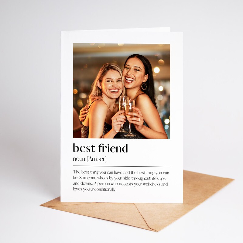 Best Friend Card - Etsy