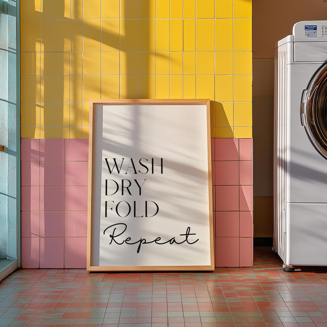 Lavage à sec, répétition des plis, impression de lessive, décoration de ...