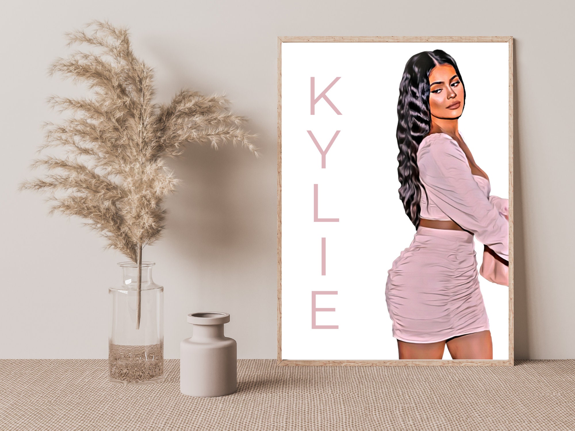 Kylie Jenner Print Kyle Jenner Poster Kylie Jenner - Etsy UK