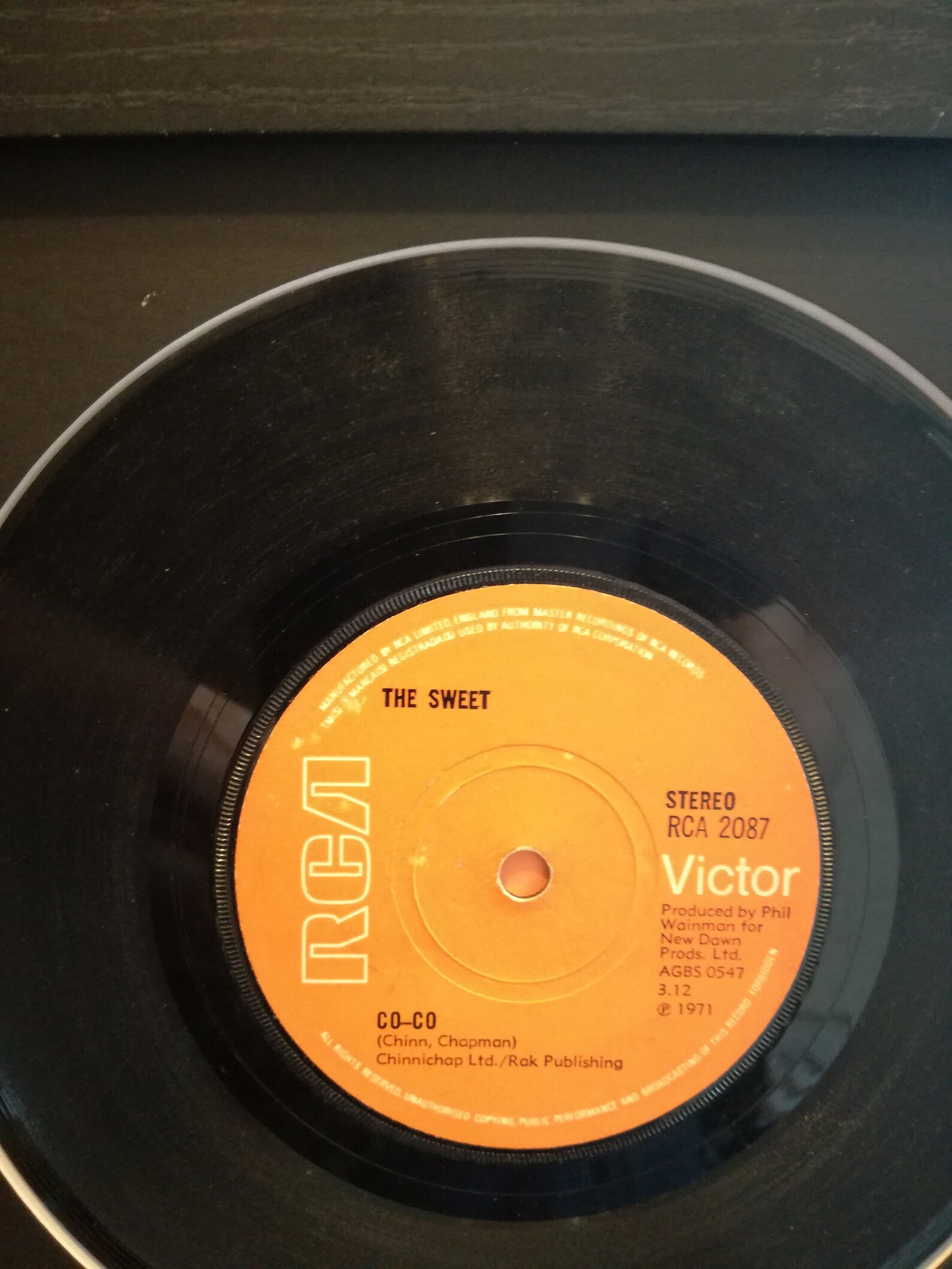 Coco by the Sweet 7" Mounted Record Presentation - Etsy