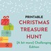 Printable Christmas Treasure Hunt Game for Kids and Adults- 10 Clues ...