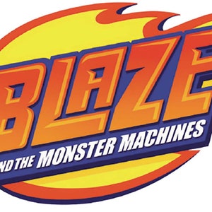 Blaze and the Monster Machines Personalised Wall Sticker, Bedroom Wall ...