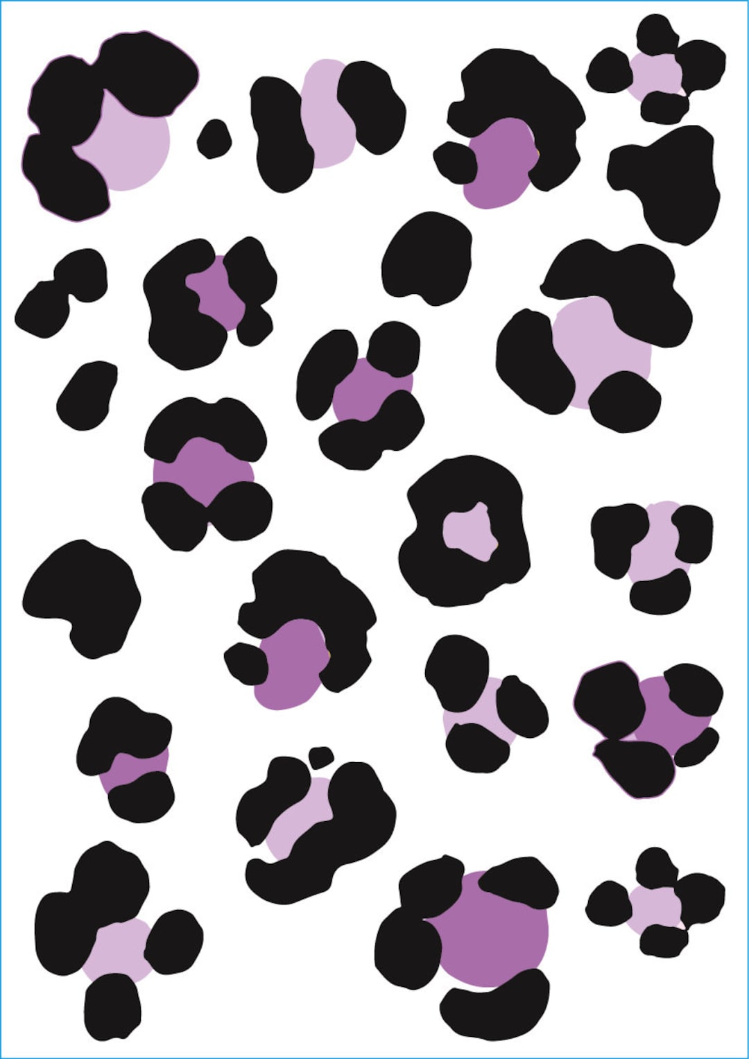 Purple Leopard Print Wall Stickers Leopard Print Wall Decor Animal purple-leopard-print-wall-stickers-leopard-print-wall-decor-animal