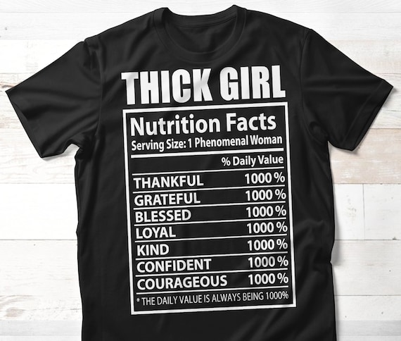 Thick Girl SVG Curvy Girl SVG Thick Woman Svg SVG Cut Files | Etsy