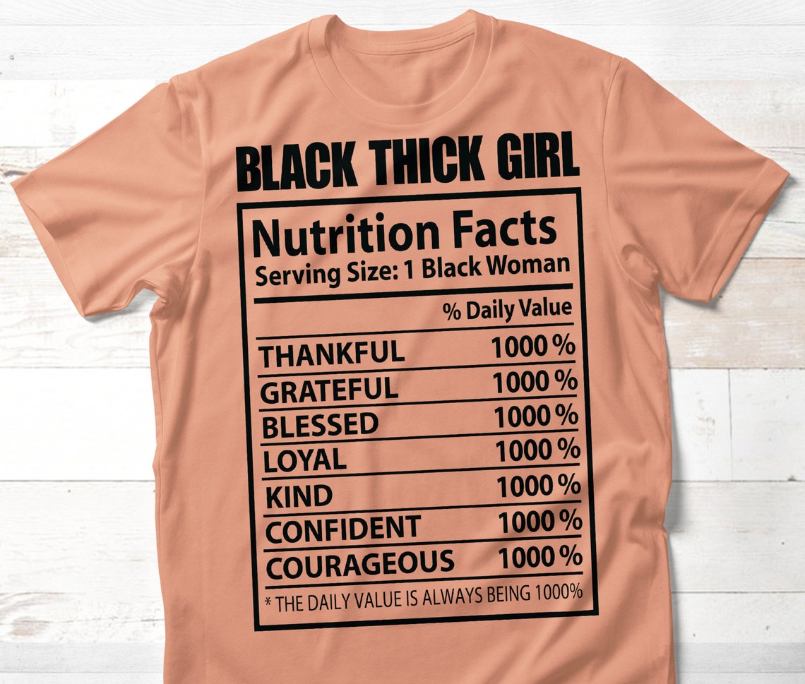 Thick Girl SVG Curvy Girl SVG Thick Woman Svg Black Woman - Etsy