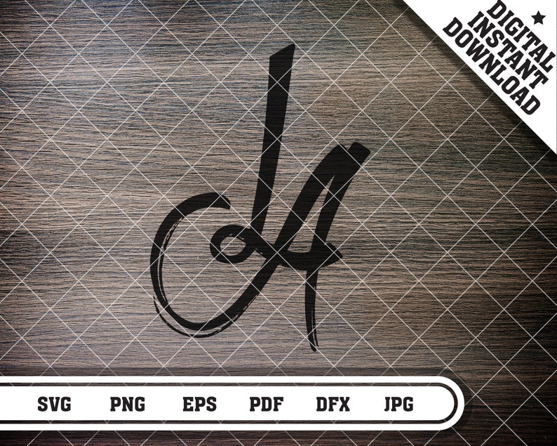 Los Angeles Svg LA Svg Cursive Brush - Etsy