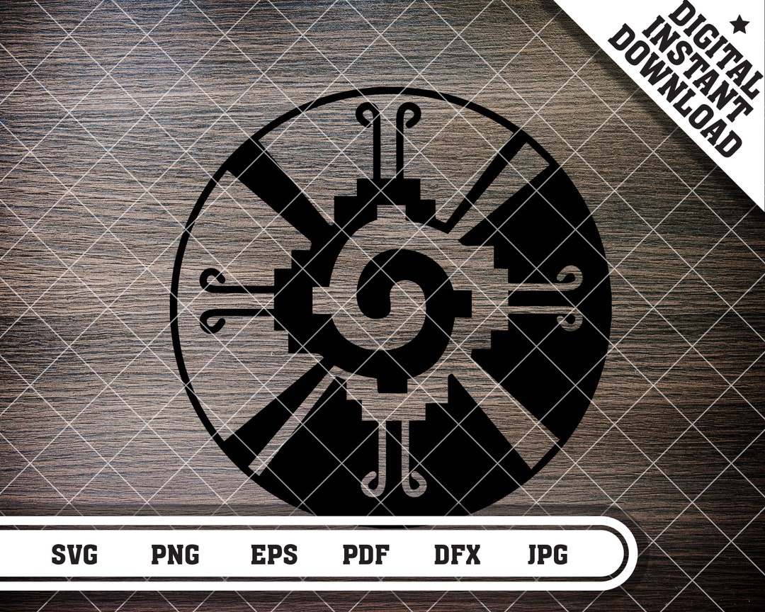 Hunab Ku Aztec Svg Hunab Ku Svg the One God Svg - Etsy