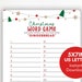 Christmas Printable Game, Christmas Word Game, Christmas Party Games ...