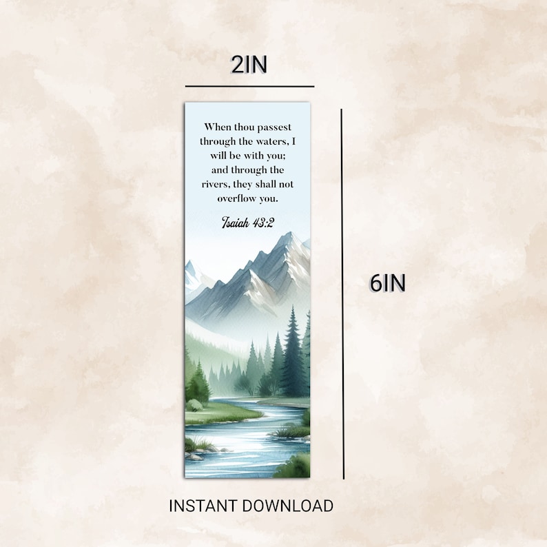 Printable Bible Verse Bookmarks, Bookmark for Mom, Christian Gift ...