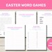 Printable Easter Activity Bundle | Easter Games and Activities for Kids ...