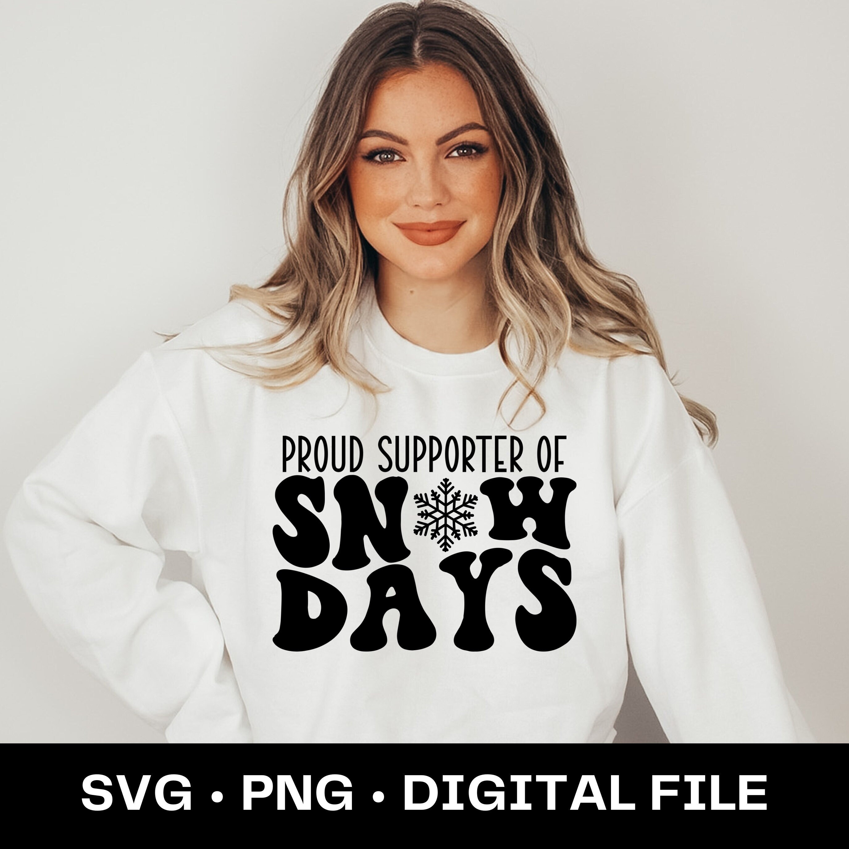 Proud Supporter of Snow Days Teacher Svg, Teacher Life SVG, Snow Day ...