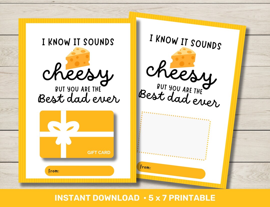 Fathers Day Gift Card Holder Printable, Fathers Day Printable Gift ...