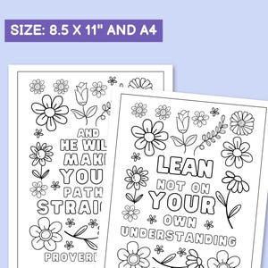 Trust in the Lord Activities Coloring Page, Engaging Sunday School ...