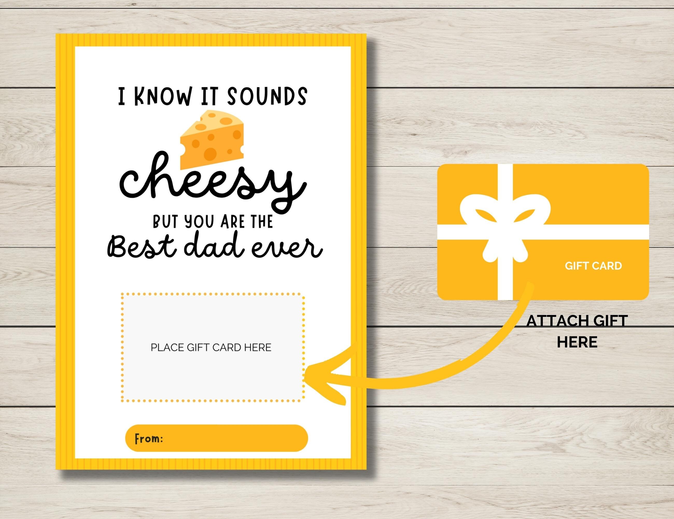 Fathers Day Gift Card Holder Printable, Fathers Day Printable Gift ...