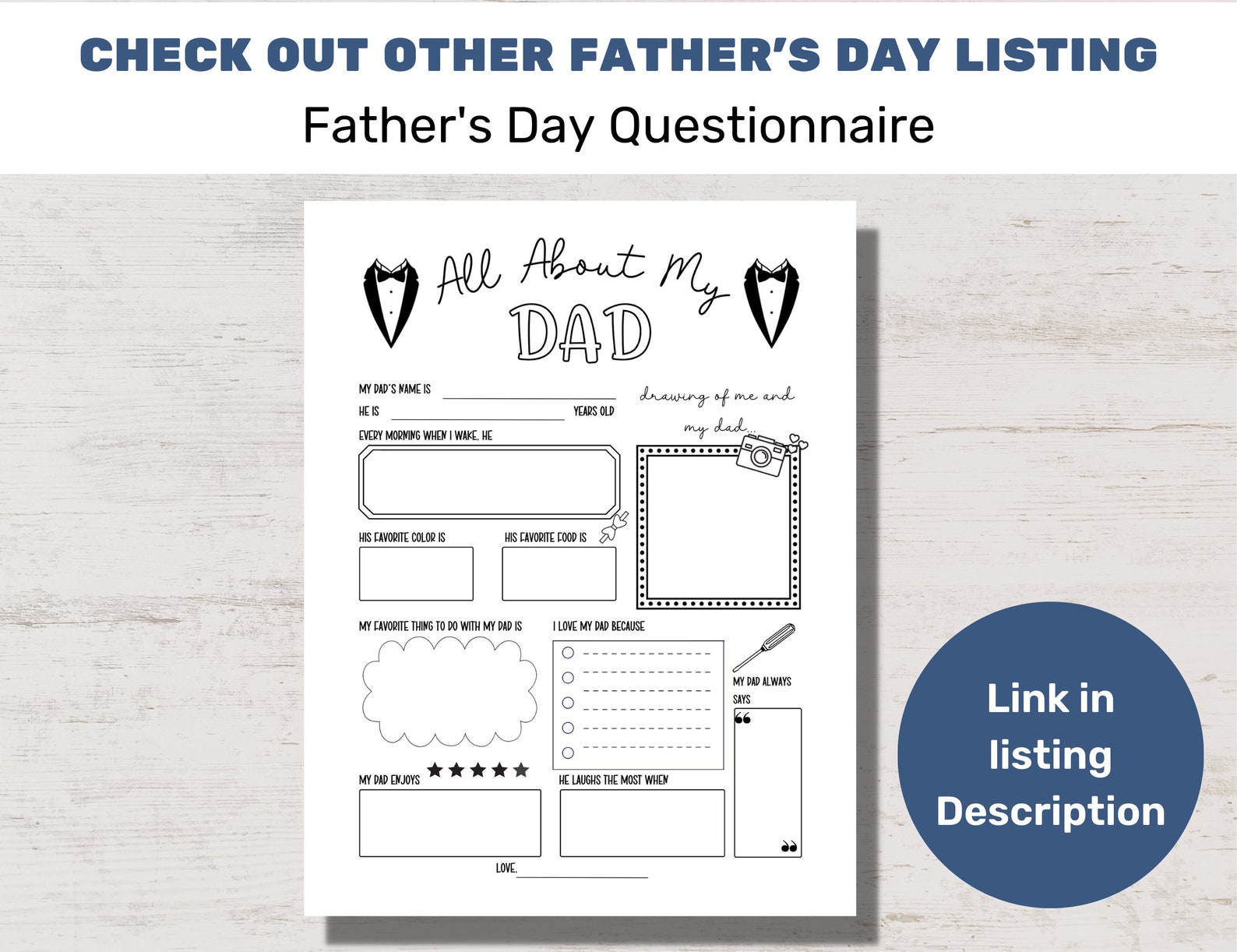 Father's Day Coupons, Gift for Dad, Printable Coupon Book for Dad ...