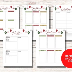 Christmas Planner Printable, Christmas to Do List, Holiday Planner ...
