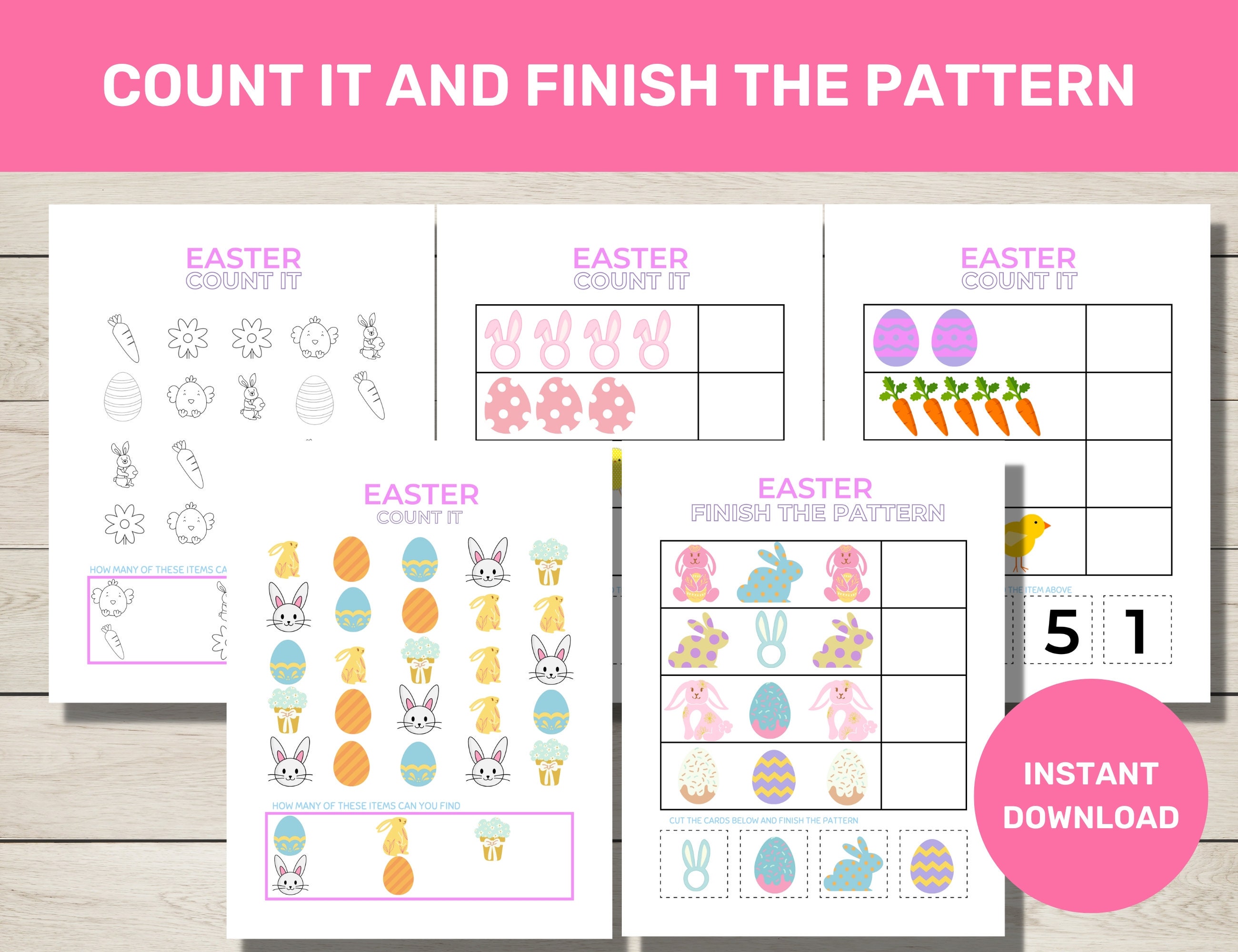 Printable Easter Activity Bundle | Easter Games and Activities for Kids ...