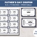 Father's Day Coupons, Gift for Dad, Printable Coupon Book for Dad ...