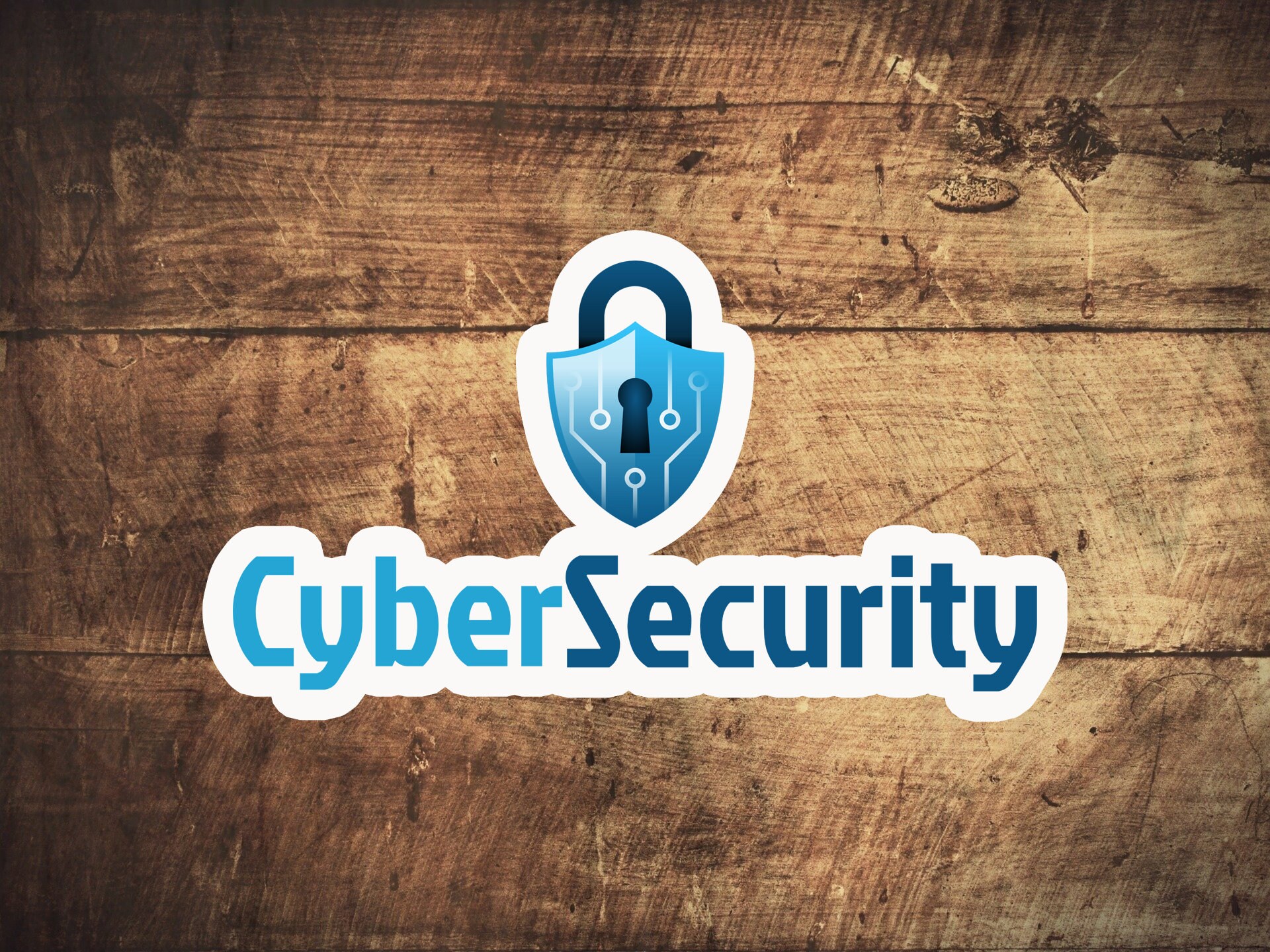 Cyber Security Lock Blue Stickers - Etsy