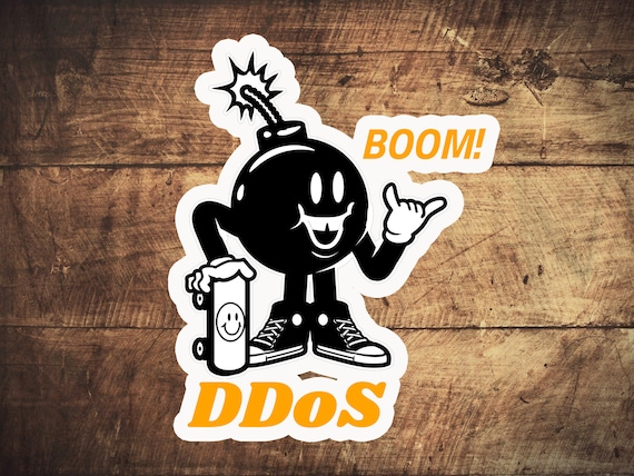 Cyber Security Ddos Boom Stickers | Etsy
