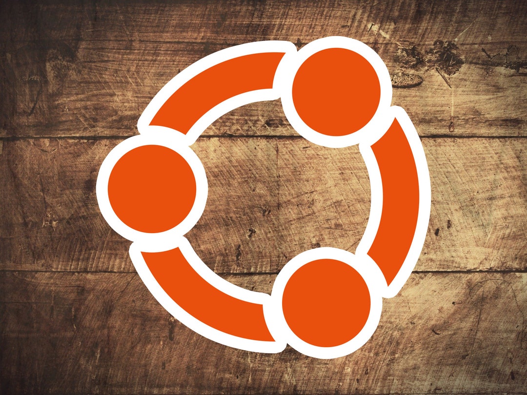 Linux Ubuntu Circle of Friends Stickers - Etsy