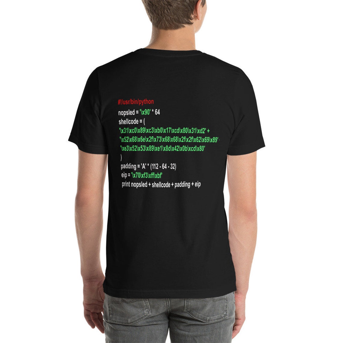 Cyber Security Hacker Buffer Overflow Shellcode Etsy