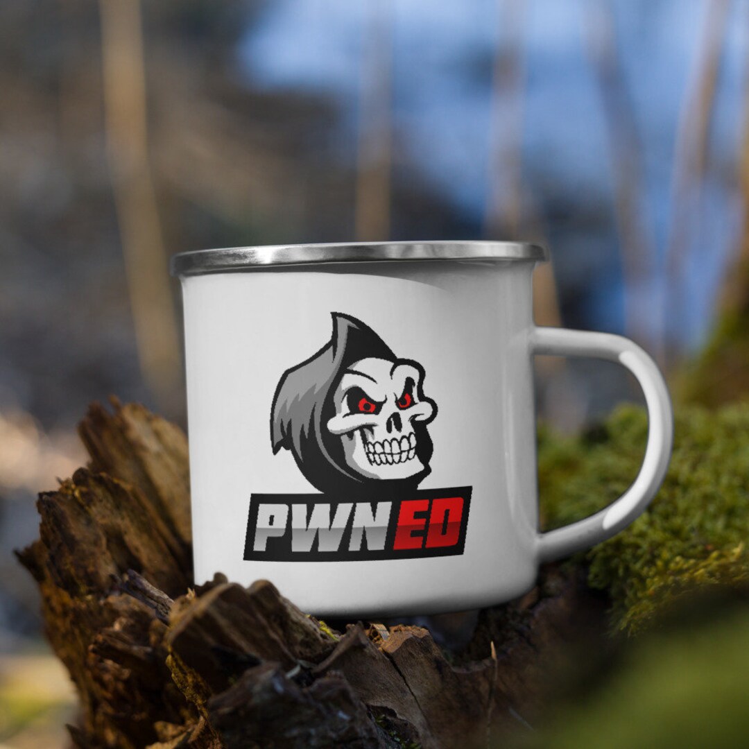 Cyber Security - Hacker PWNED - Red Enamel Mug - Etsy