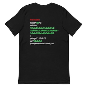 Cyber Security - Hacker - Buffer Overflow Shellcode Short-sleeve Unisex T-shirt - Etsy