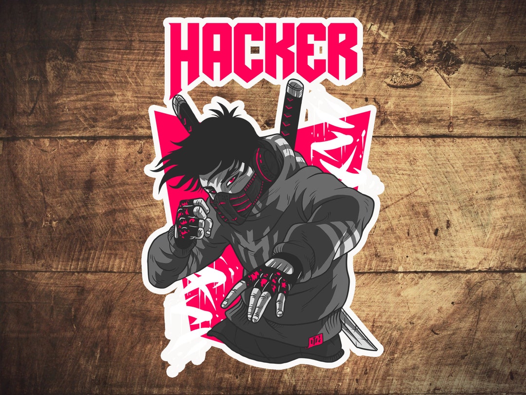 Cyber Security Hacker Ninja Stickers - Etsy