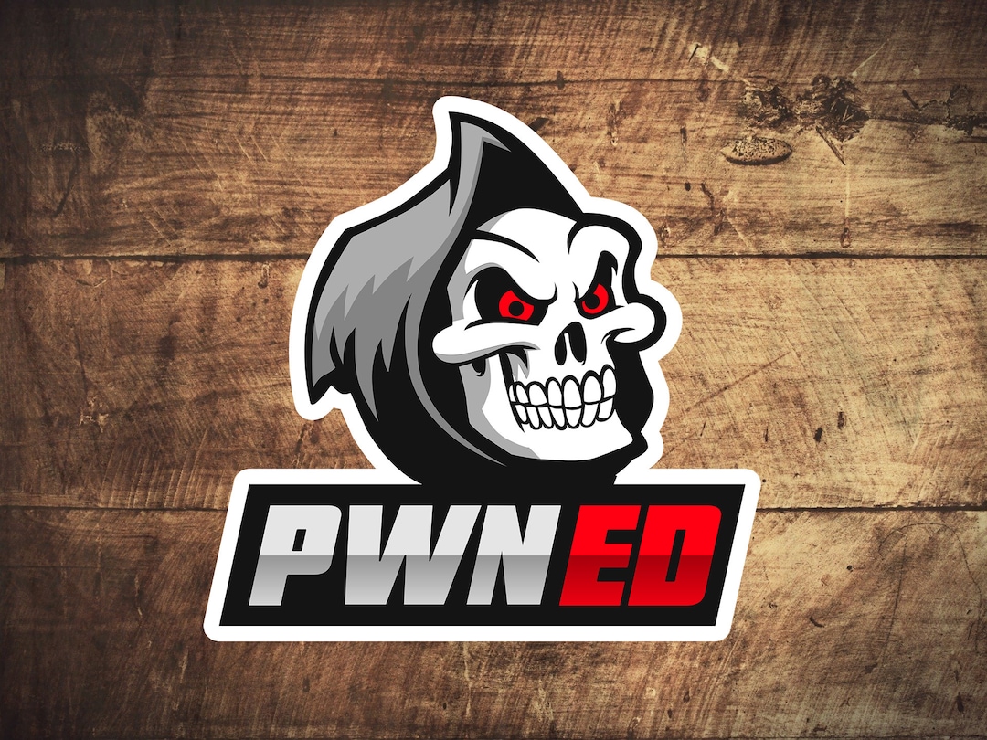 Cyber Security - Pwned - Red Stickers - Etsy