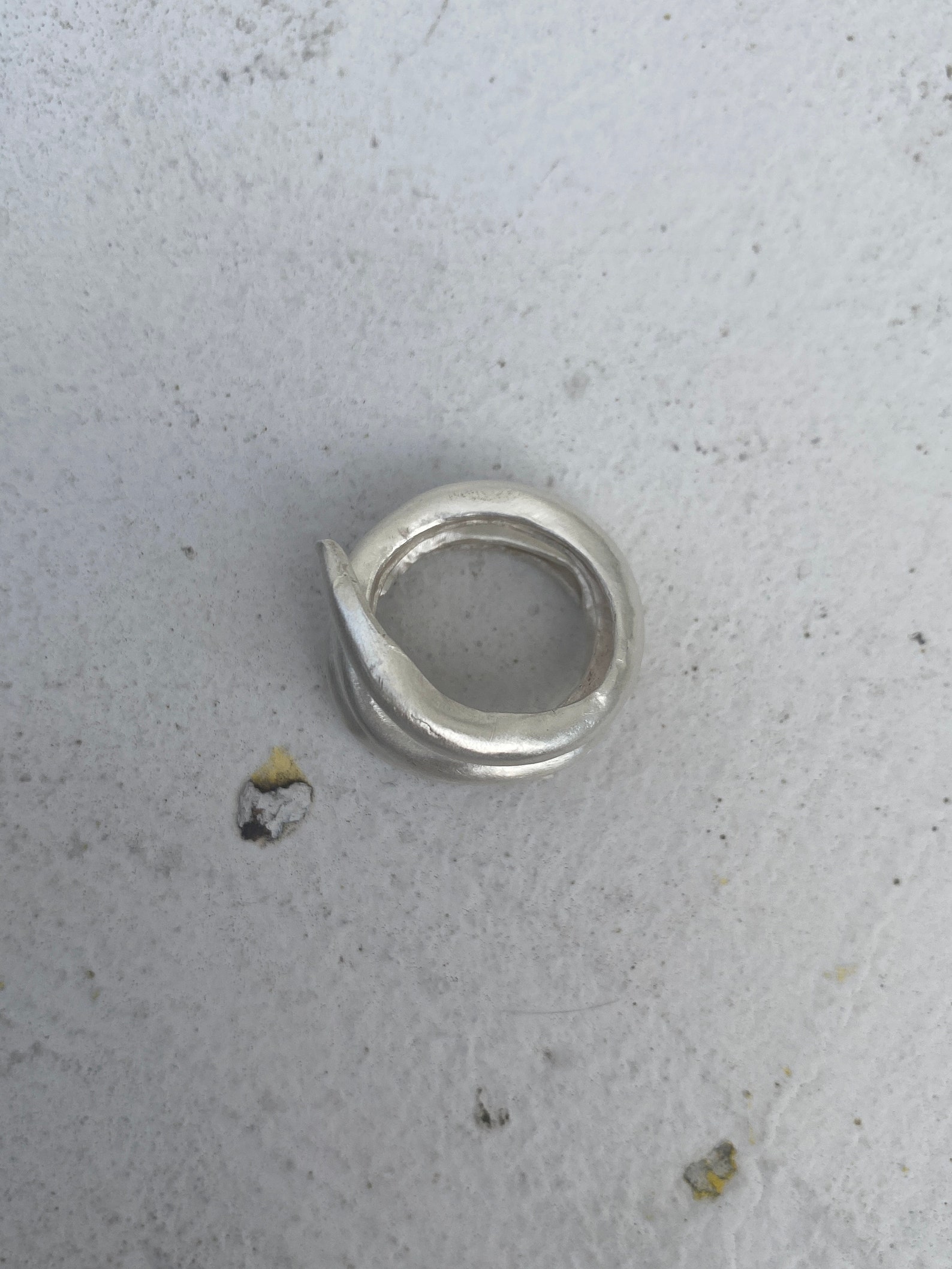 Silver Line Ring - Etsy