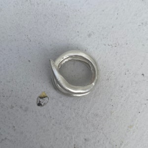 Silver Line Ring - Etsy