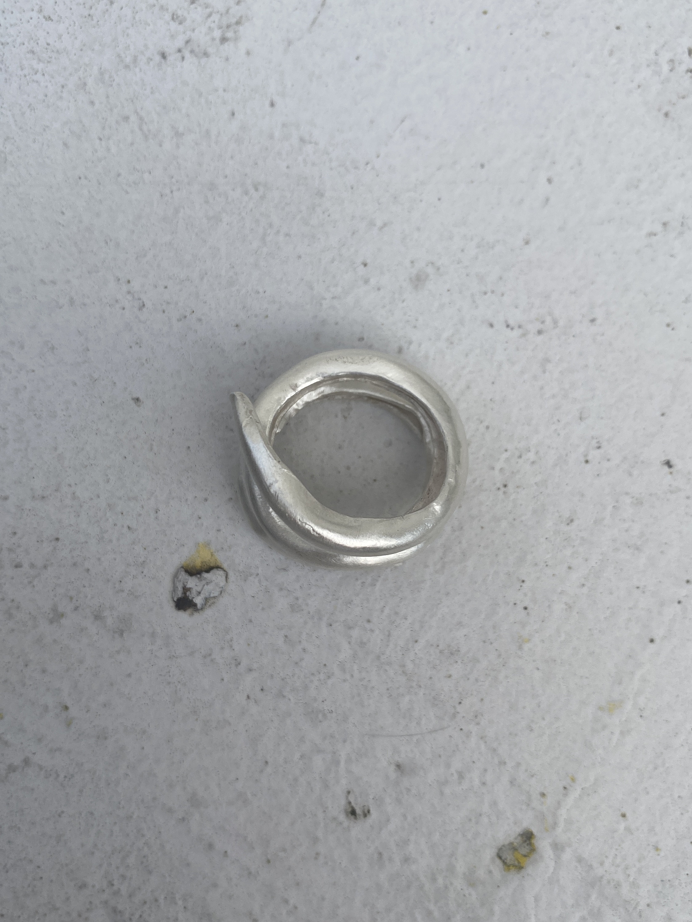 Silver Line Ring - Etsy