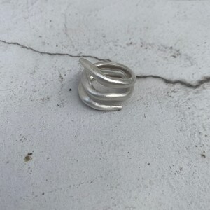 Silver Line Ring - Etsy