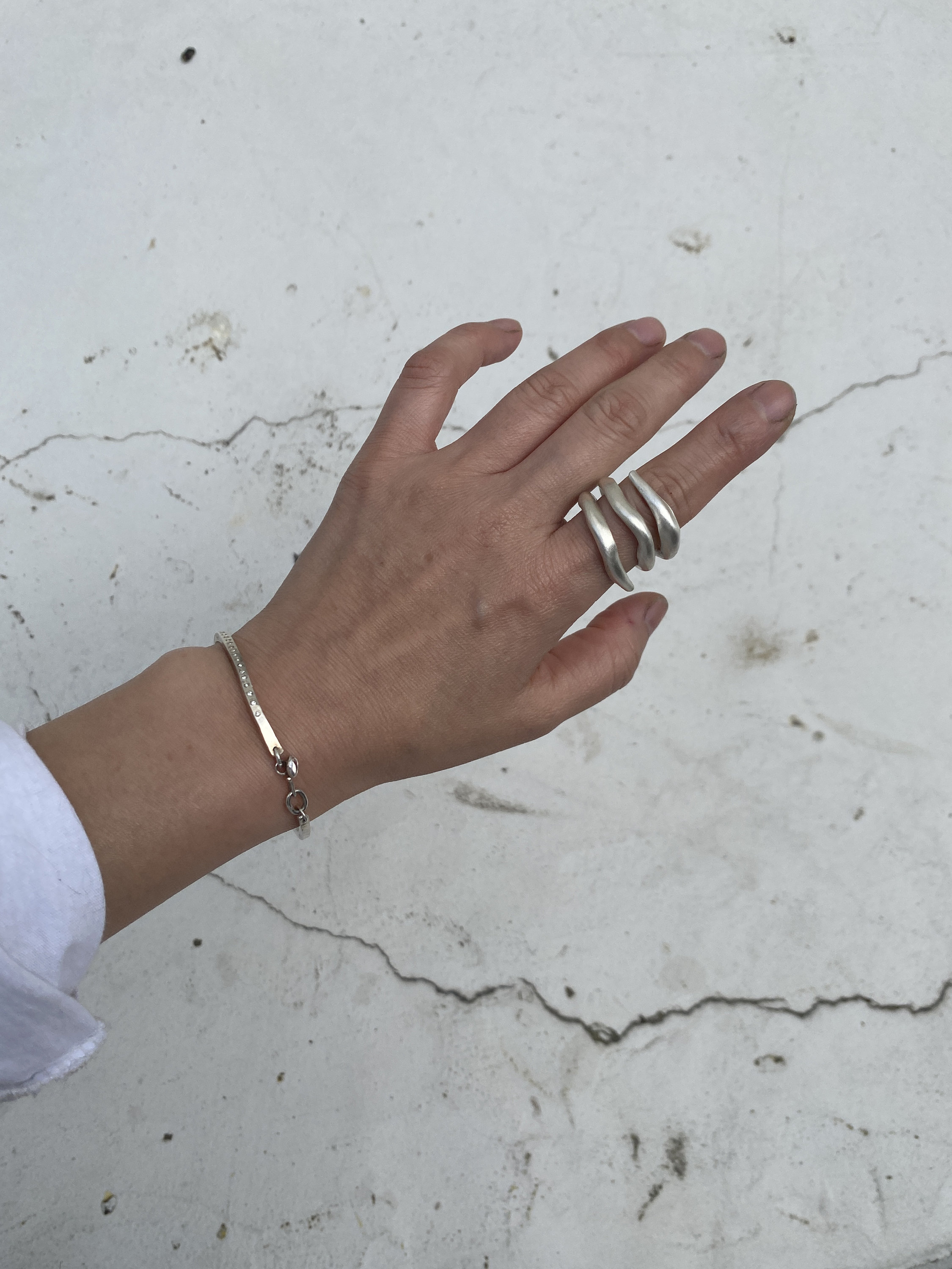 Silver Line Ring - Etsy