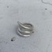 Silver Line Ring - Etsy