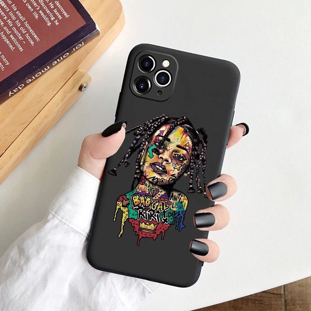 Cute Grafitti Tattoo Silicone Case for iPhone - Etsy