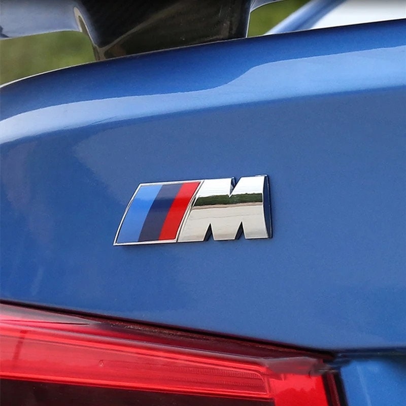 BMW M Power Badge 82 Mm Emblem M Logo Sport Front Rear Hood Boot ...