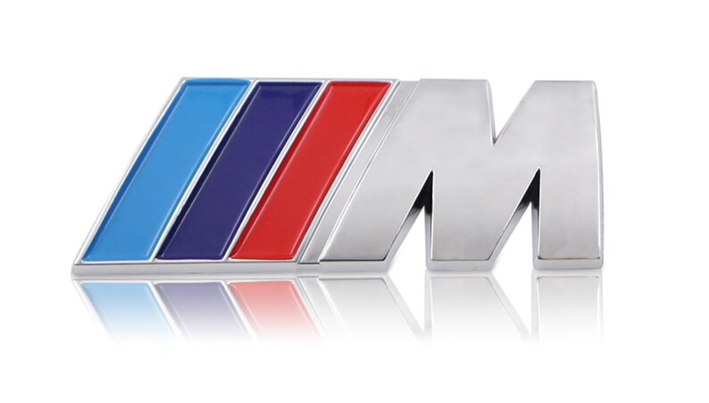 BMW M Power Badge 82 Mm Emblem M Logo Sport Front Rear Hood Boot ...