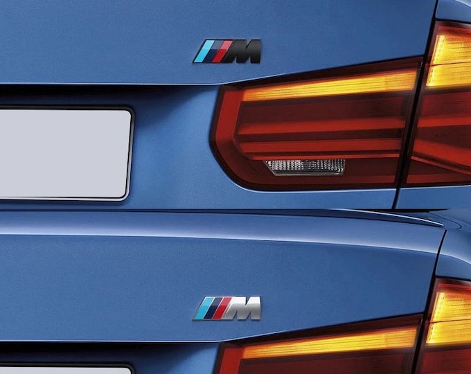 BMW M Power Badge 82 Mm Emblem M Logo Sport Front Rear Hood Boot ...