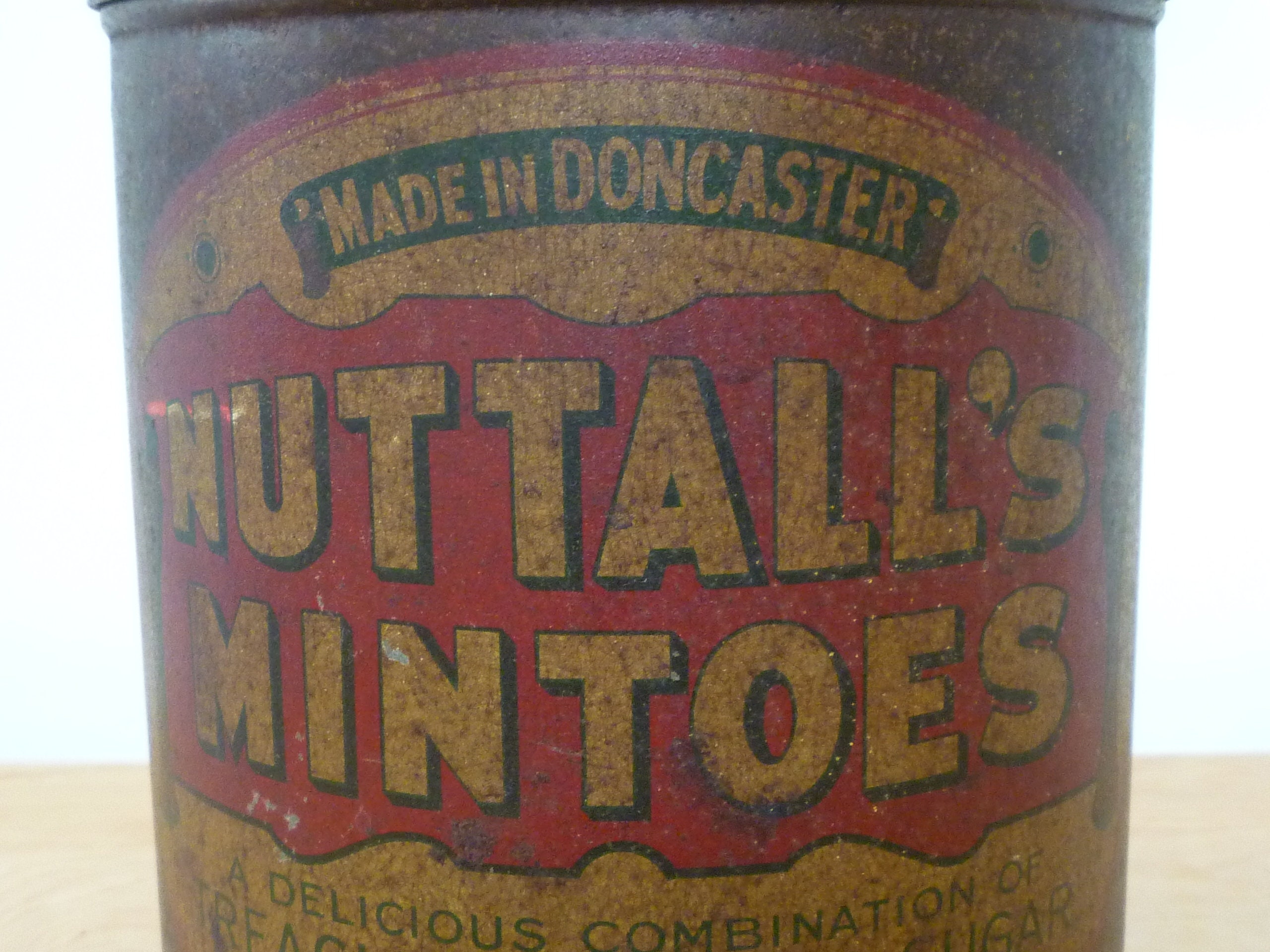 Vintage Nuttalls Mintoes Shop Counter Tin Made in Doncaster - Etsy